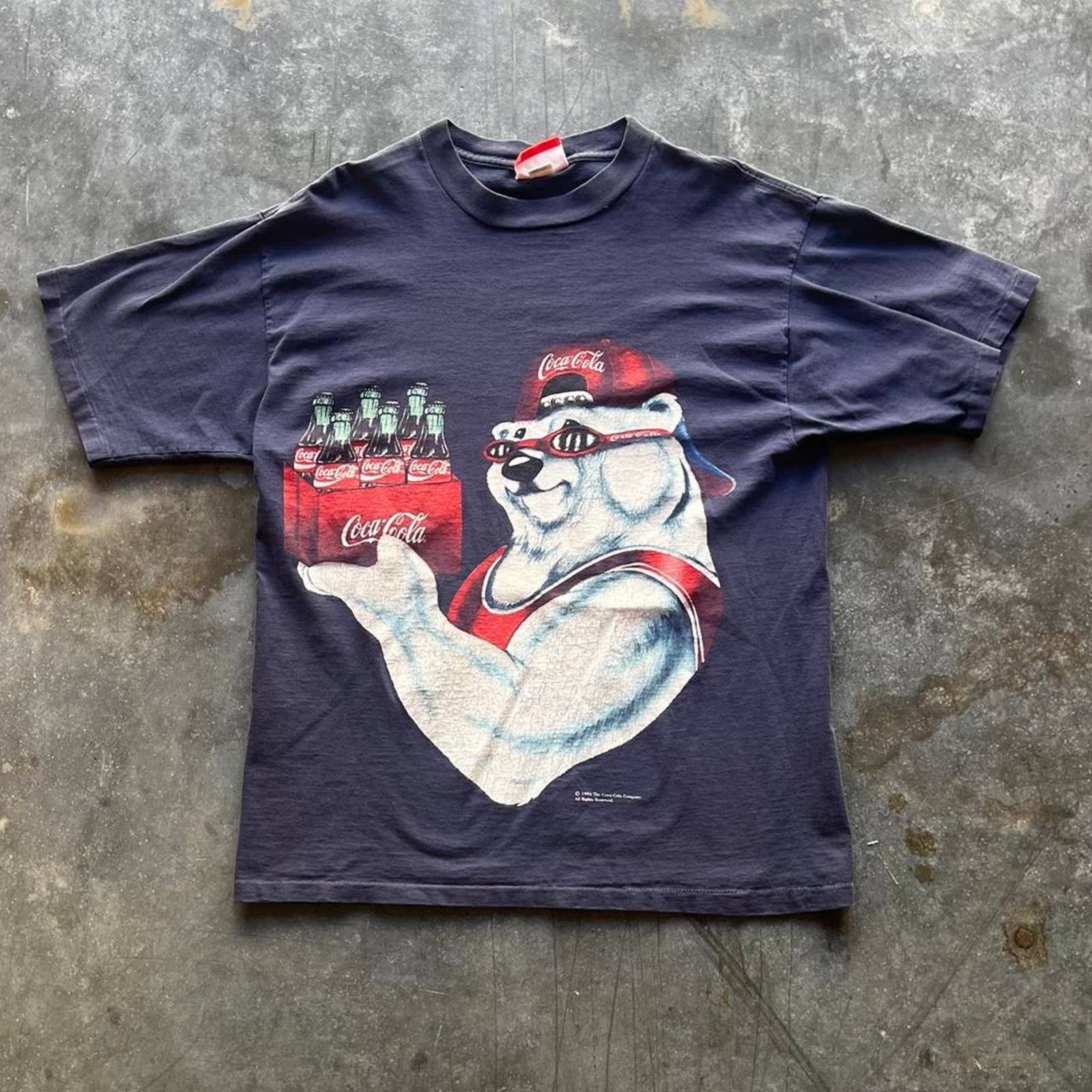Coca Cola × Streetwear × Vintage Vintage Coca Cola Polar Bear 6 Pack Tee | Grailed