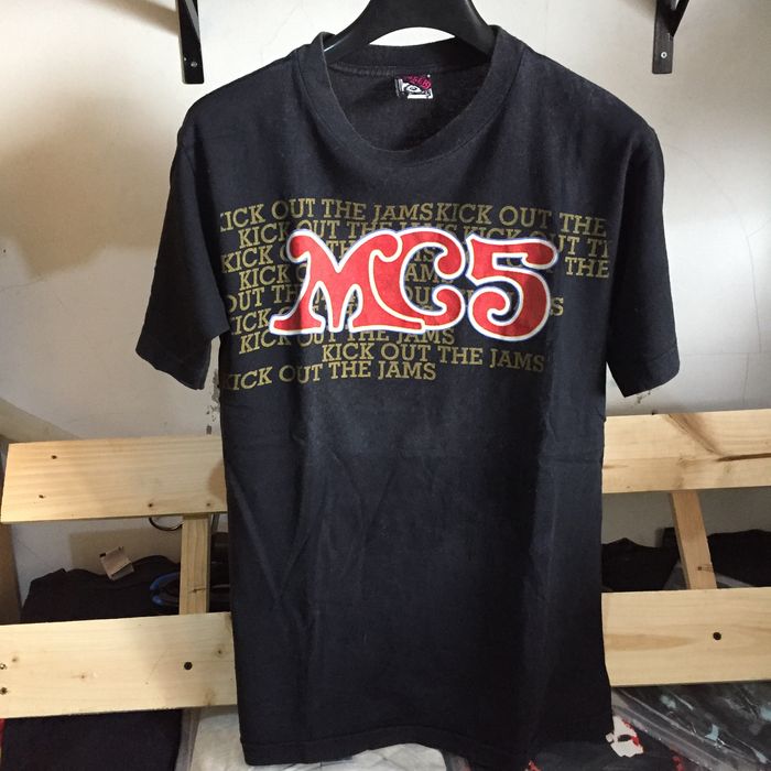 Vintage Mc5 Rock N Roll Band Shirt Kick Out The Jam | Grailed