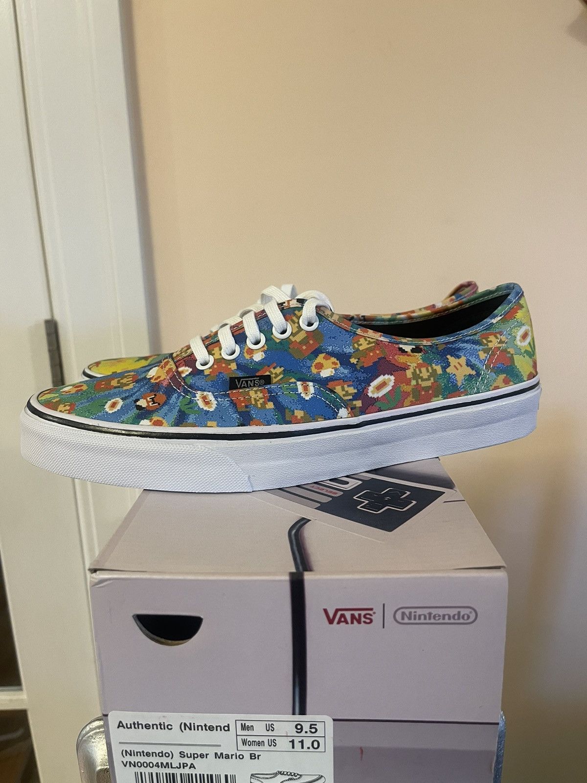 Nintendo × Vans Vans Nintendo Authentic Super Mario Bros *FINAL PRICE ...