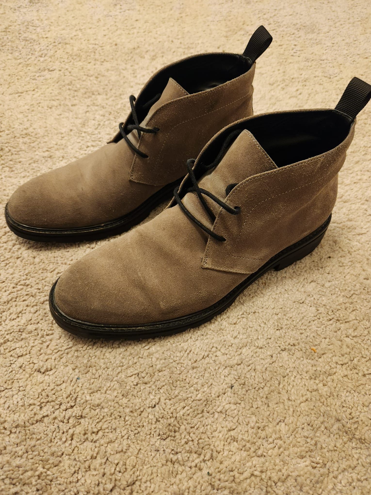 Calvin Klein Calvin Klein Suede Boots with leather interior | Grailed