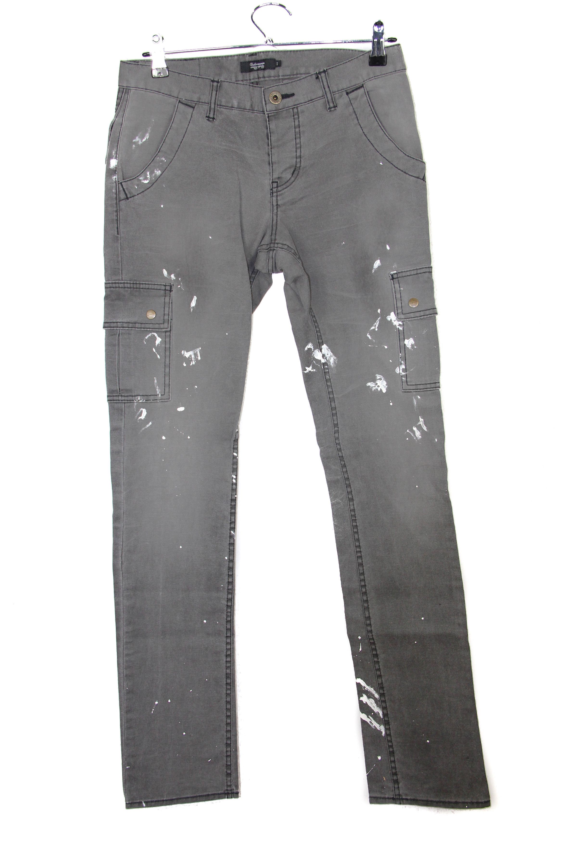 Undercover UNDERCOVER x HYSTERICAL GLAMOUR PAINT SPLATTER CARGO PANTS ...