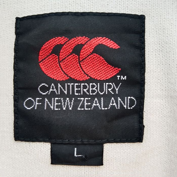 Vintage tshirt rugby logo canterbury of new zealand | Grailed