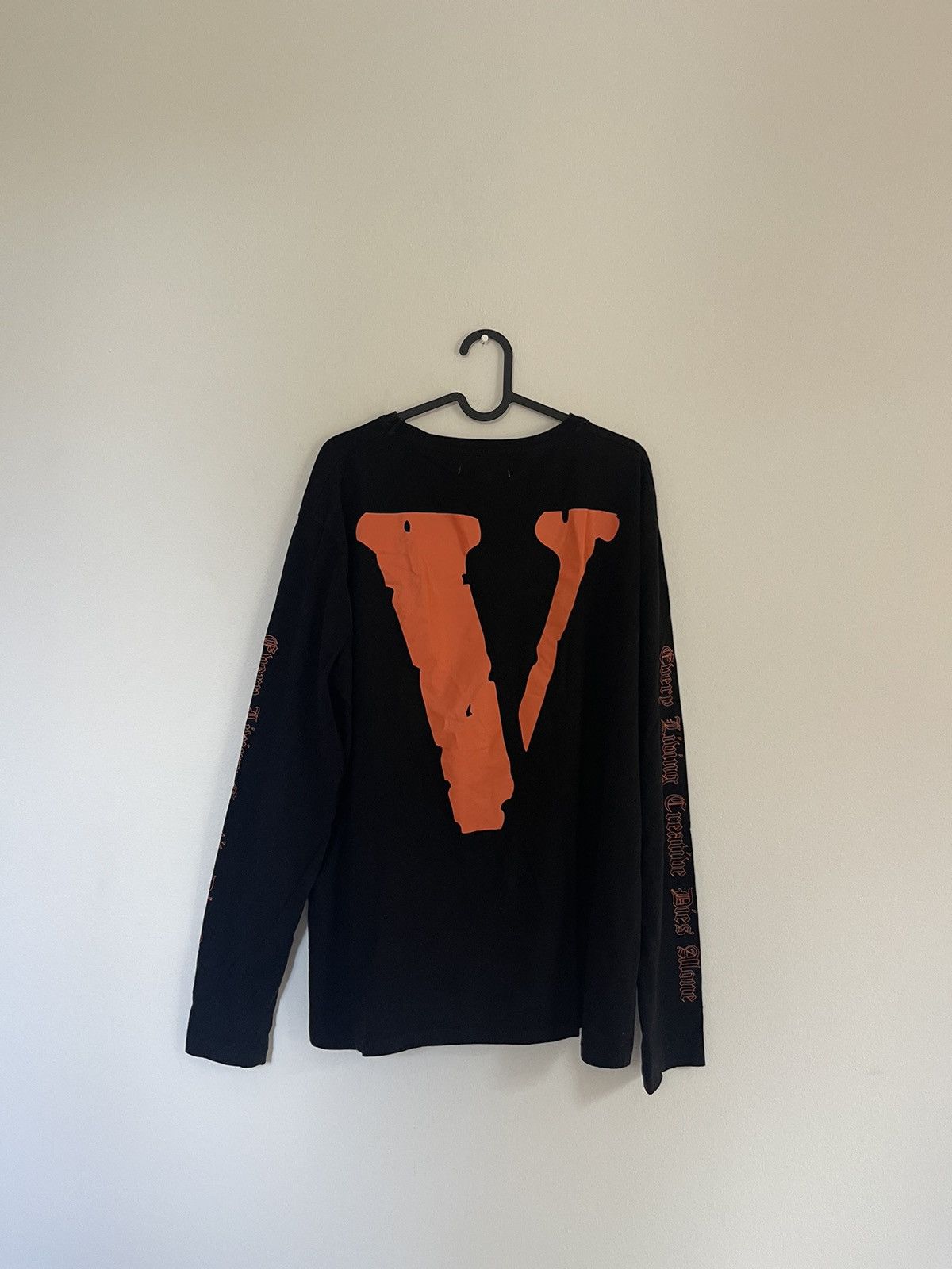 Off-White × Vlone Off white X Vlone Long sleeve TEE | Grailed