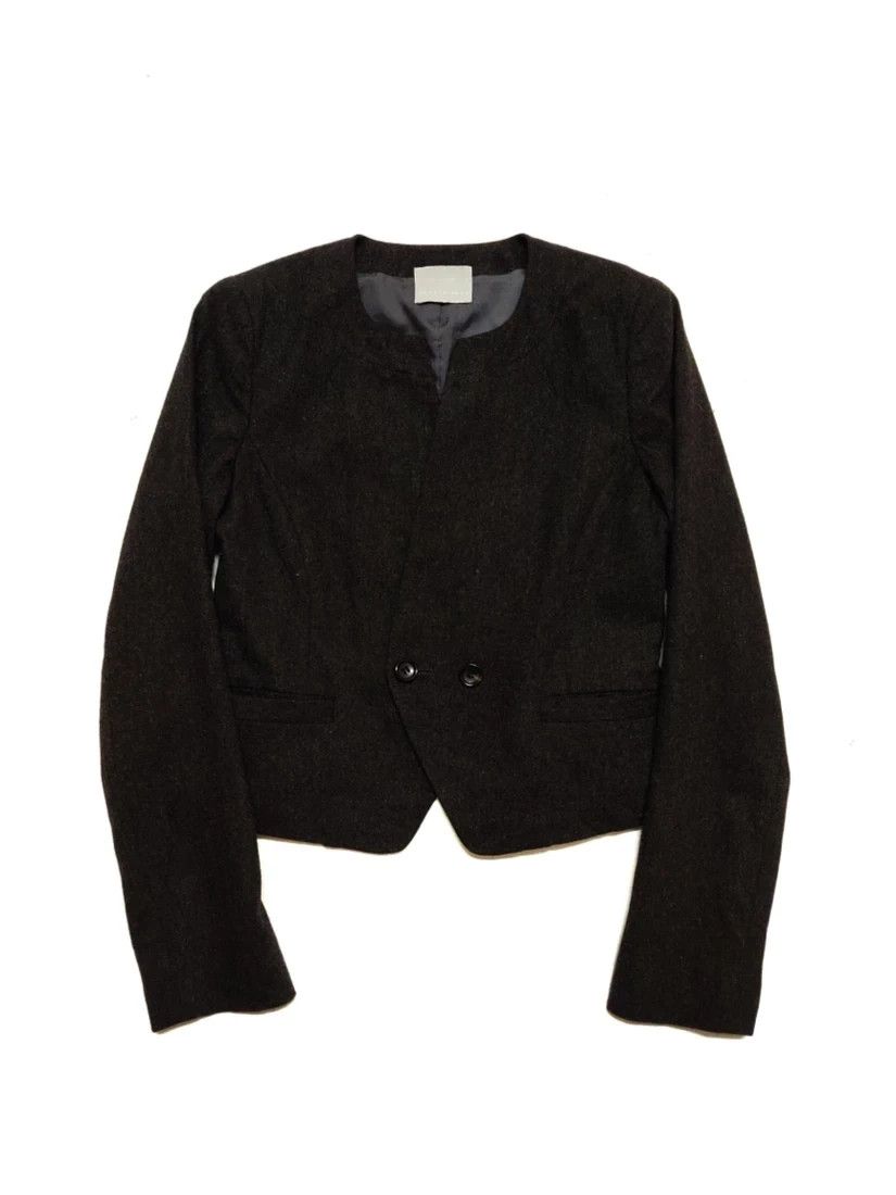 Vintage Vintage Theory Femme Light Cropped Jacket Coat | Grailed