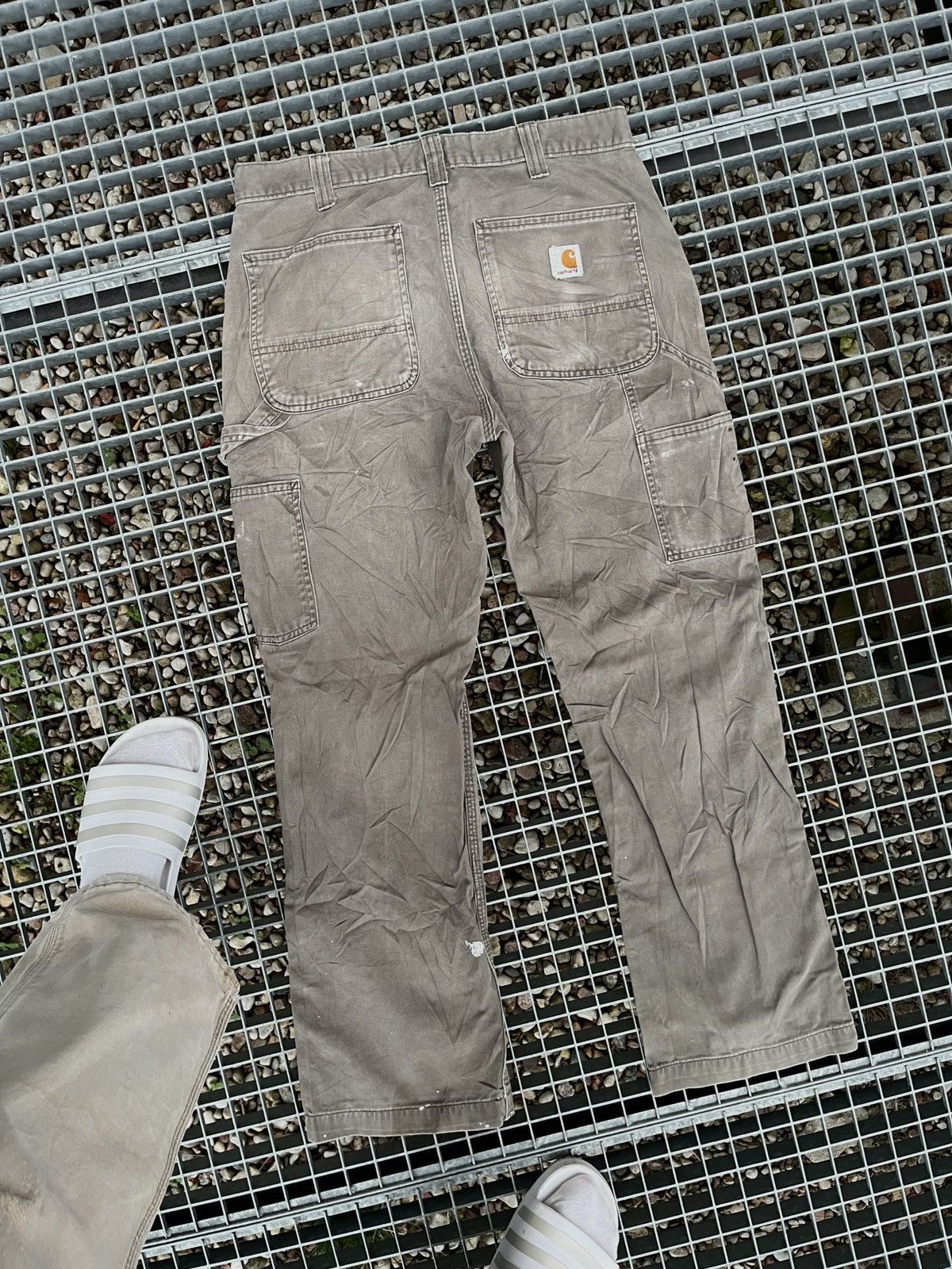 Vintage Vintage 90s Carhartt Baggy Work Cargo Pants Jeans | Grailed