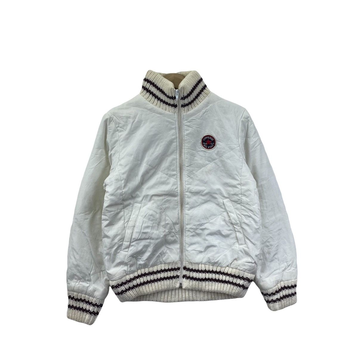 Converse CONVERSE ALL STAR Winter Puffer Bomber Jacket Windbreaker ...