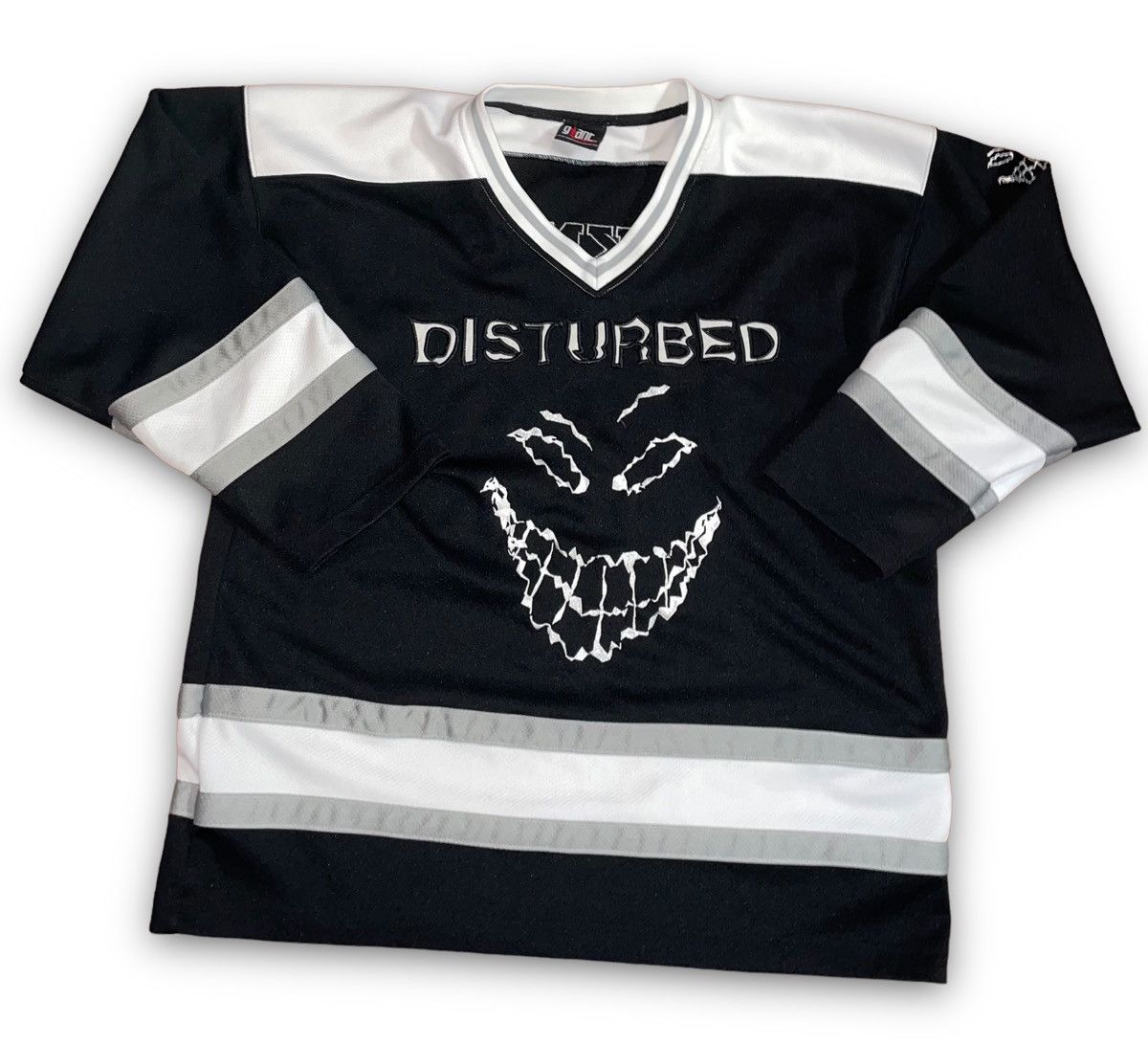 Band Tees × Giant × Vintage Vintage Disturbed Sickness Hockey Jersey ...