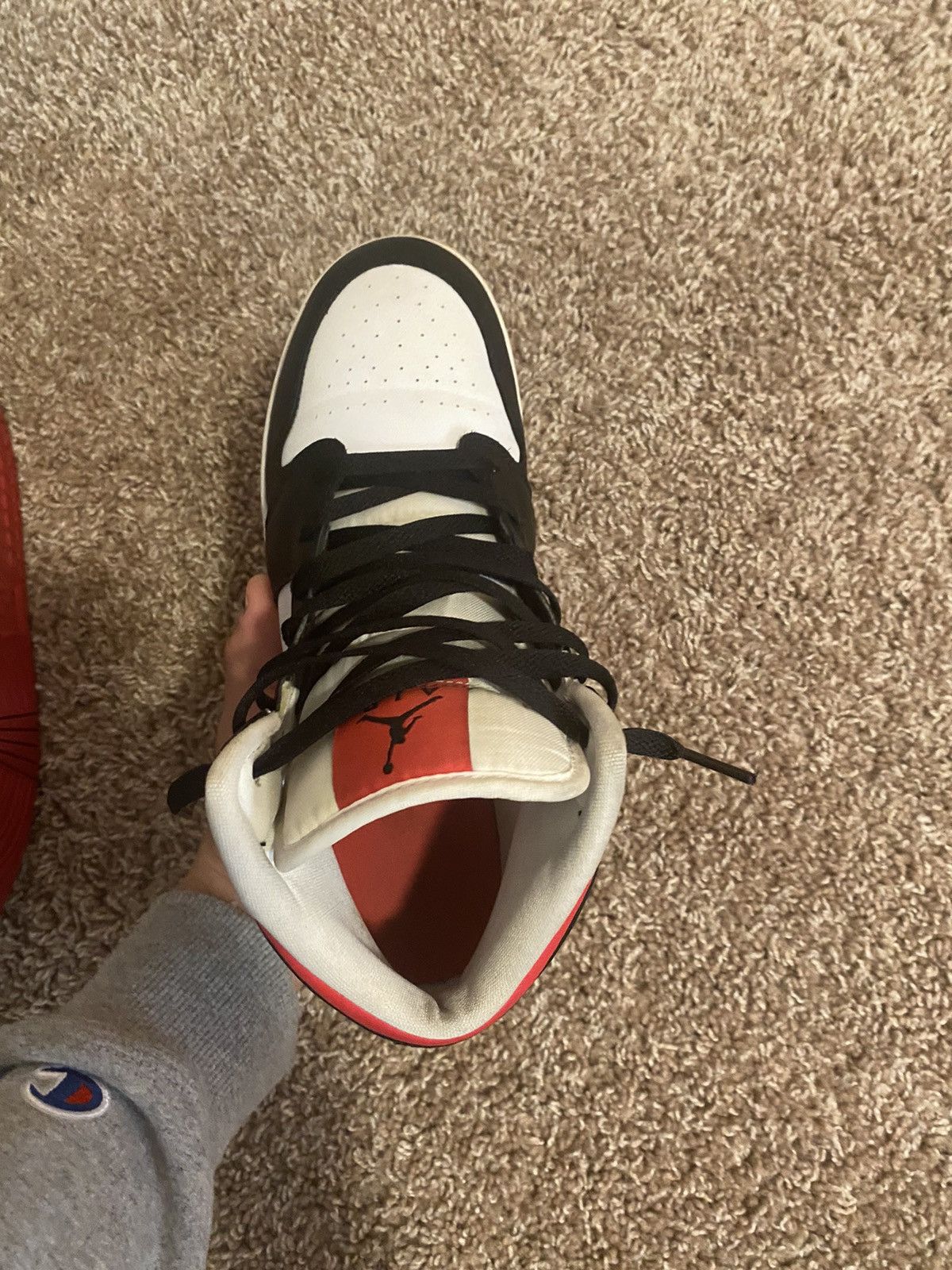 Jordan Brand Air Jordan 1 mid very berry - white | Grailed