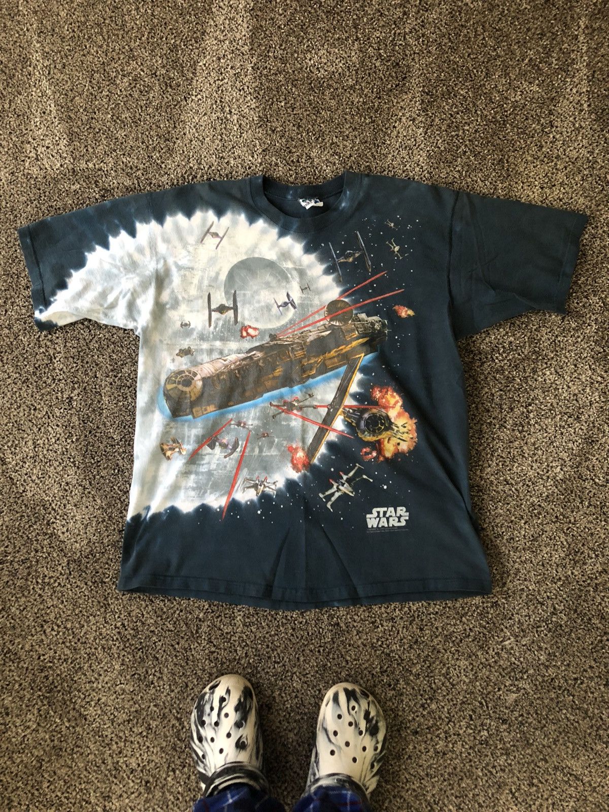 Liquid Blue × Star Wars × Vintage Vintage 1997 Full Print Liquid Blue ...