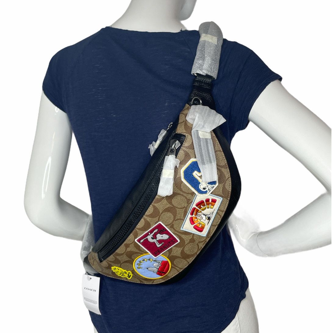 Coach Coach Peanuts Warren Belt Bag Varsity Patches | Grailed