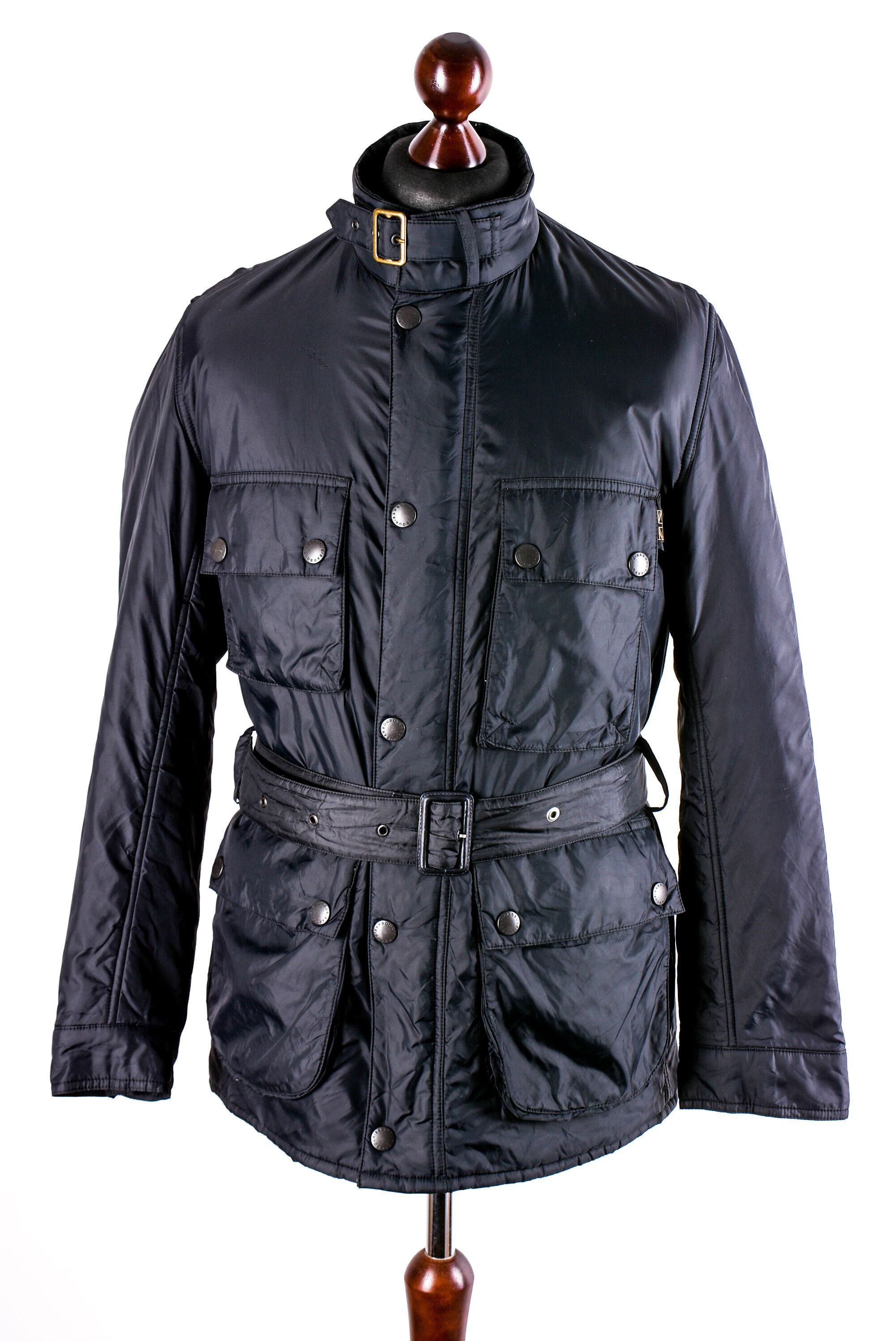 Barbour Barbour International Classic Padded Belted Jacket | Grailed