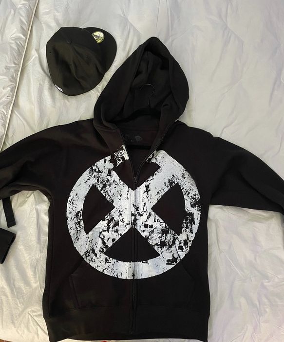 Band Tees Teen X Xman Zip up hoodie | Grailed