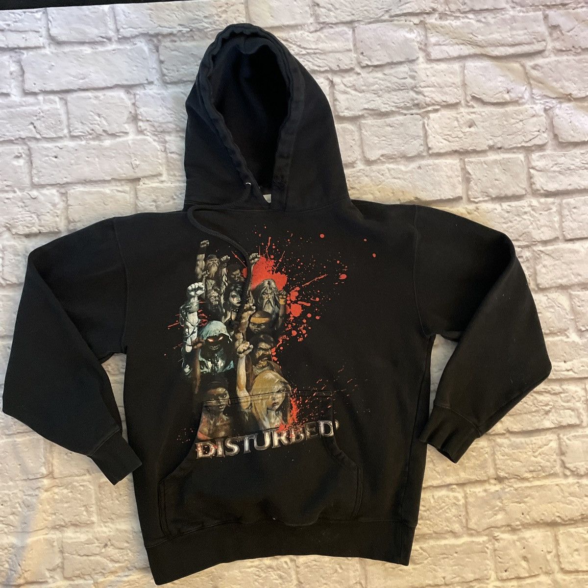 Vintage Vintage Disturbed Skull Hoodie black | Grailed