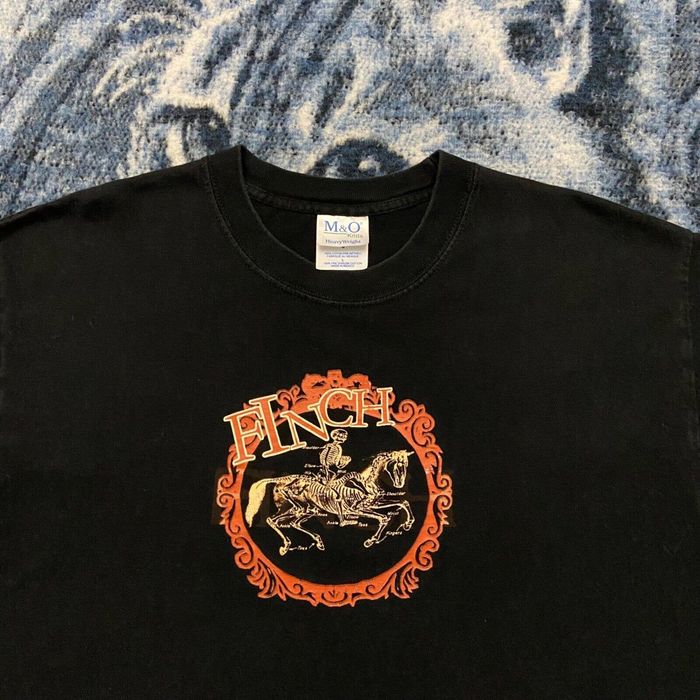 Vintage Vintage Finch Shirt Band Tee Drive Thru Records y2k Emo Rock ...