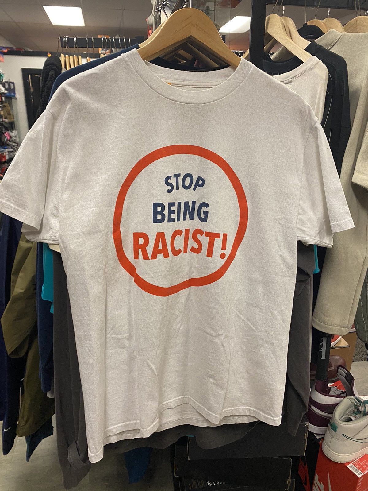 Gallery Dept. Gallery dept stop being racist t shirt mens medium ...