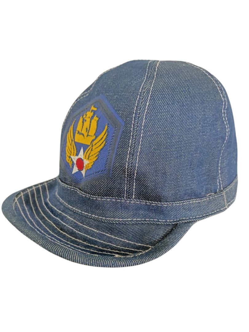 Usaf Usaf Navy Denim Mechanic Caps | Grailed