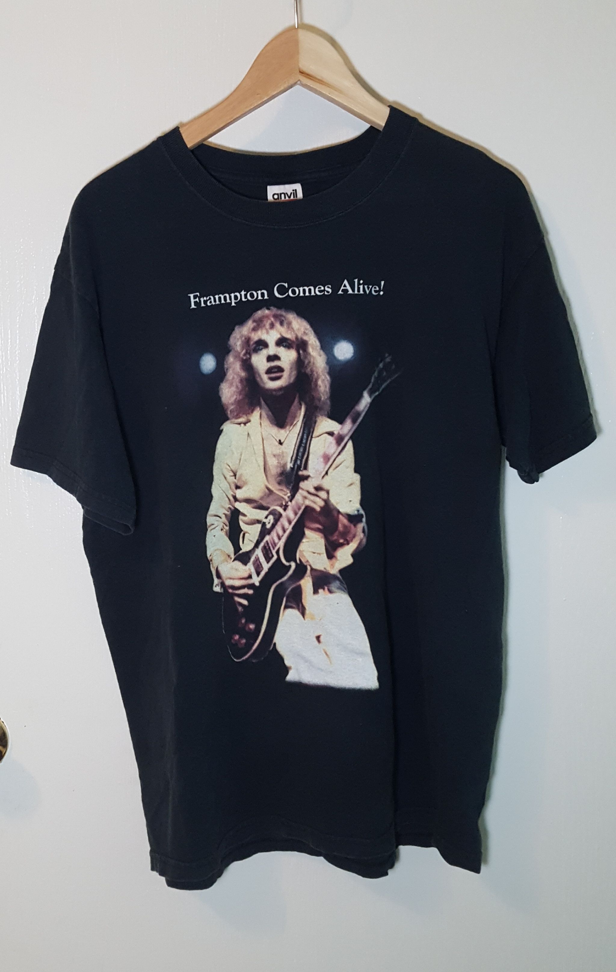 Anvil × Band Tees × Vintage RARE Vintage 1999 Peter Frampton Rock Band ...