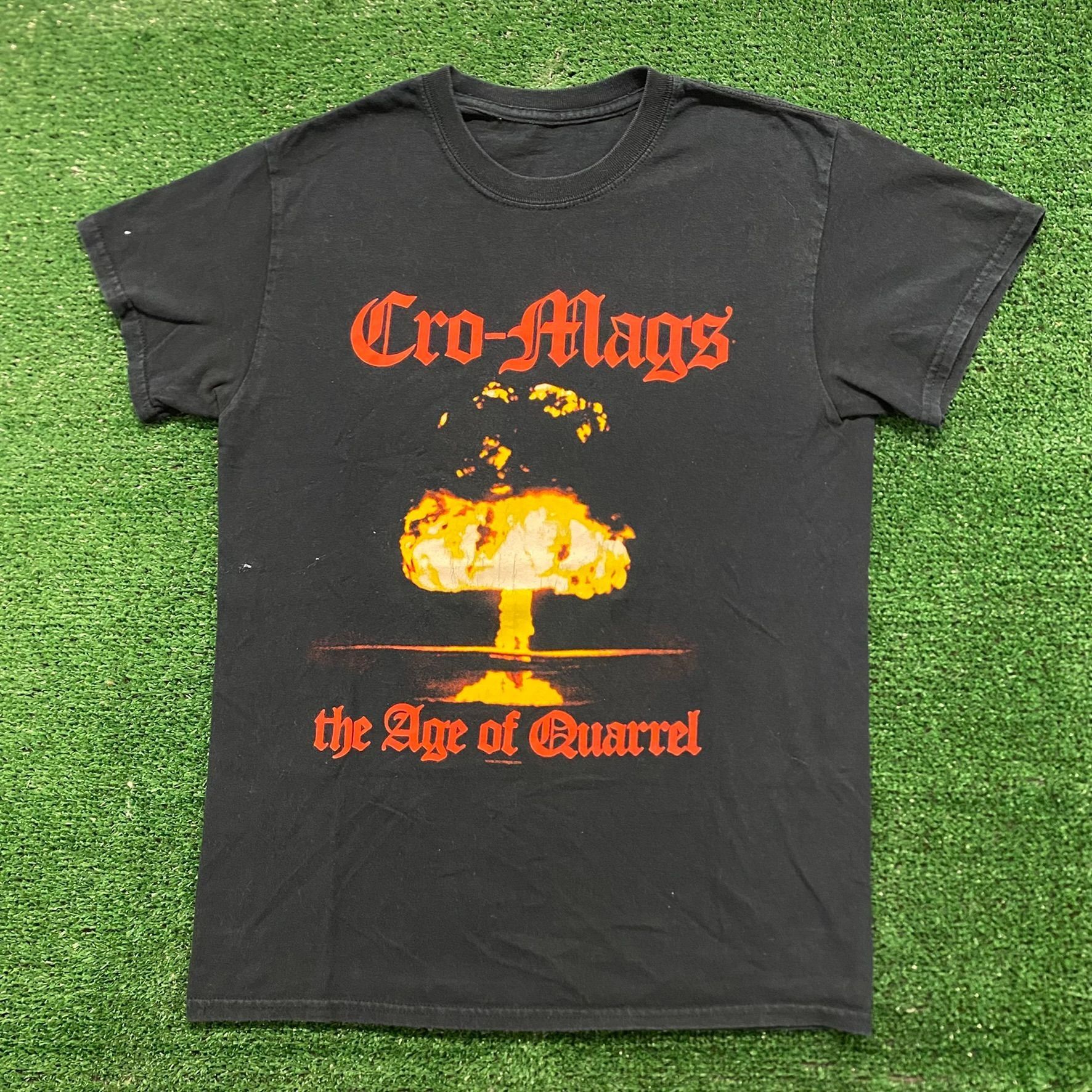 Band Tees × Streetwear × Vintage Cro Mags Vintage Grunge Metal Band T ...