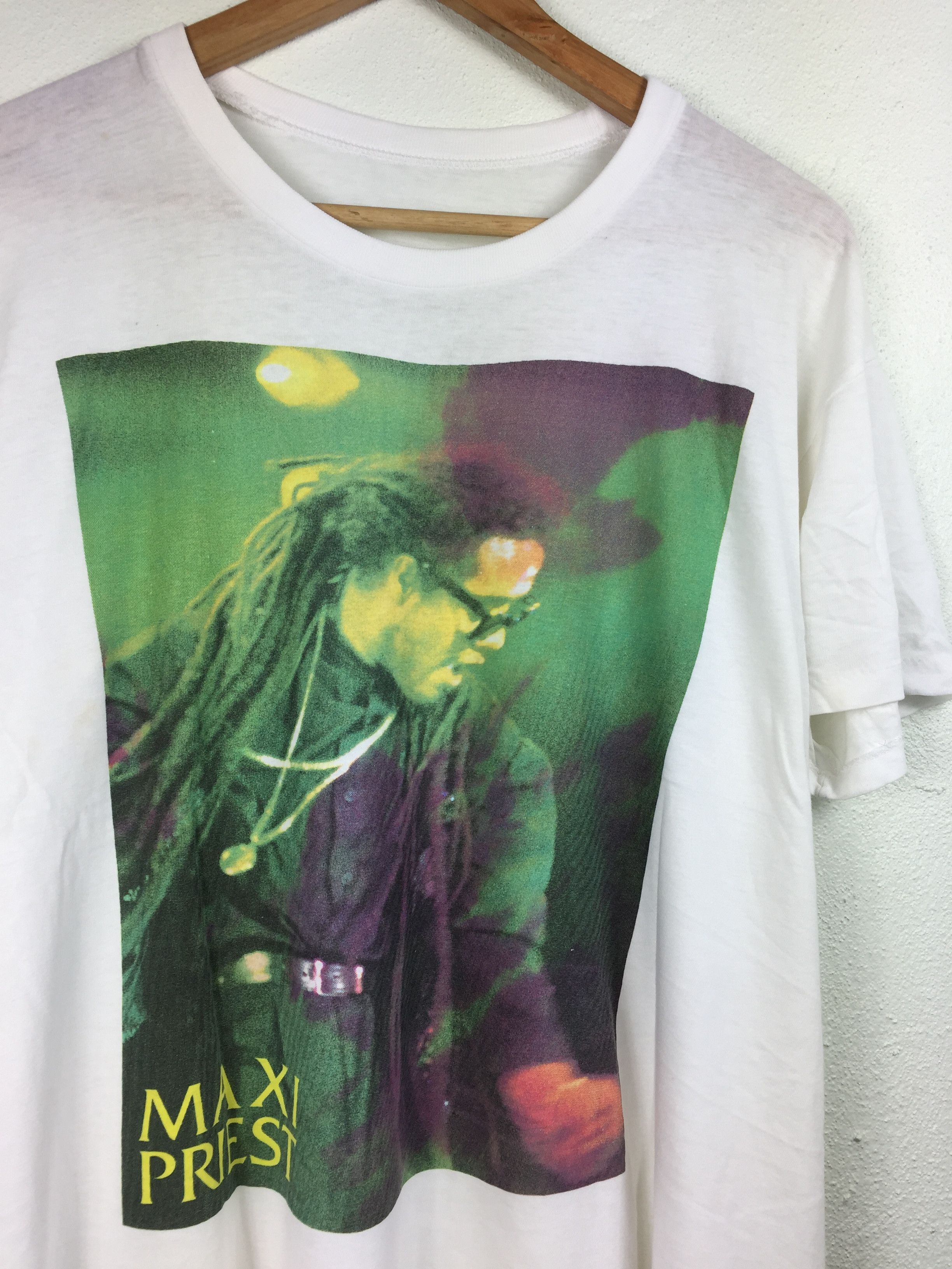 Vintage Vtg 90s Maxi Priest Tshirt Single Stitch | Grailed