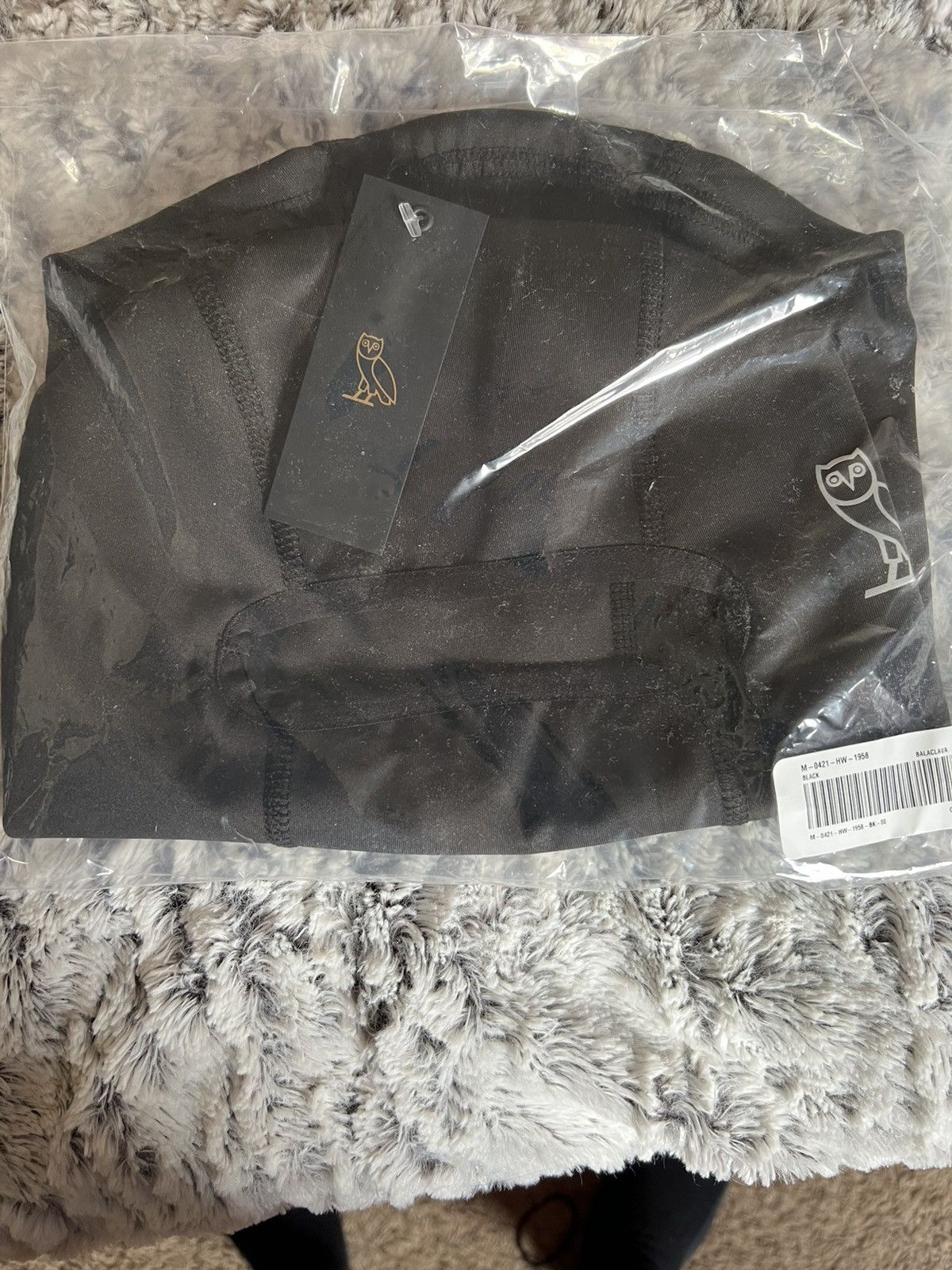 Nike OVO Balaclava Mask reflective Owl Black Ski Snowboard Snow | Grailed