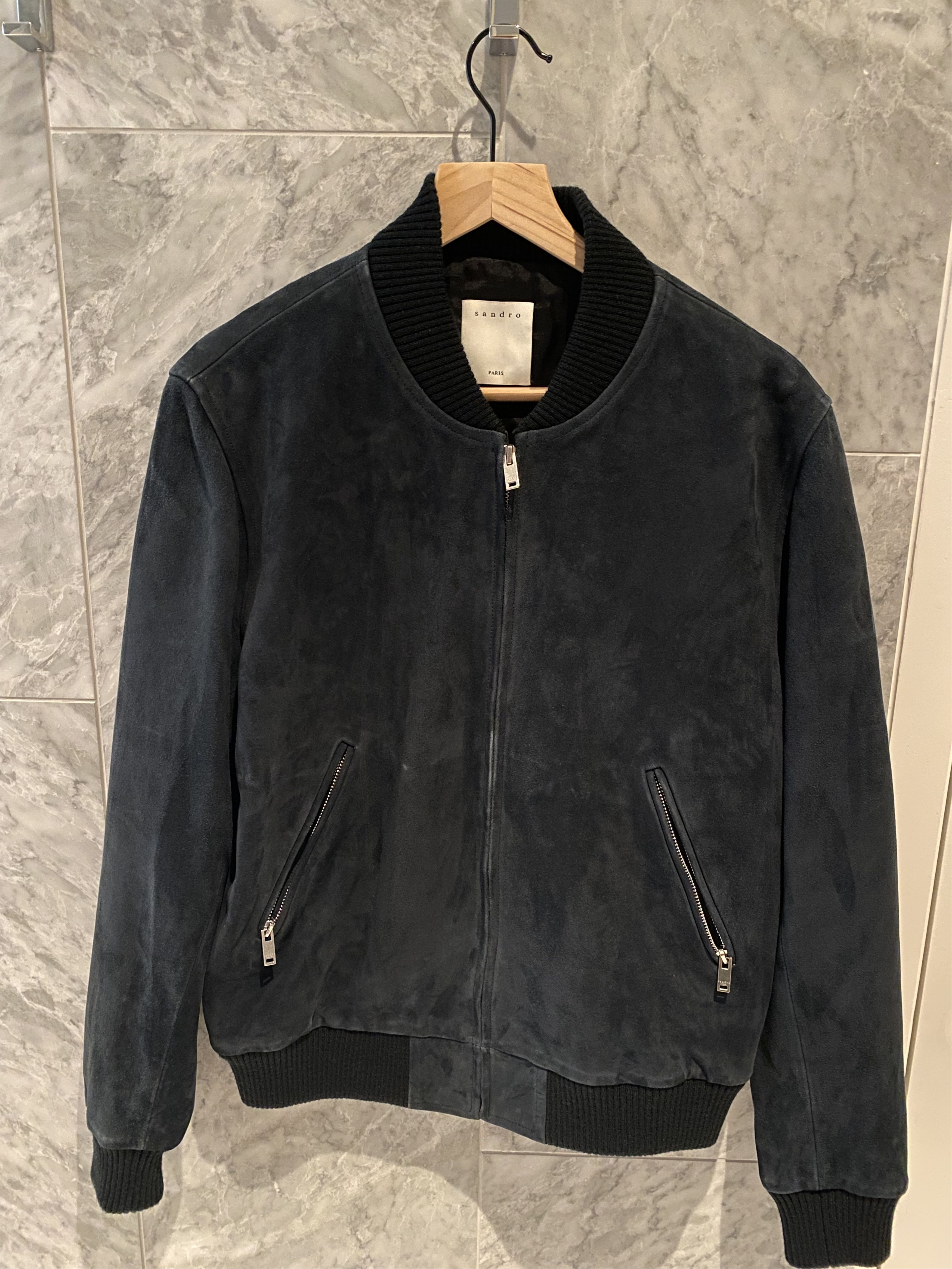 Sandro Sandro Suede Jacket | Grailed