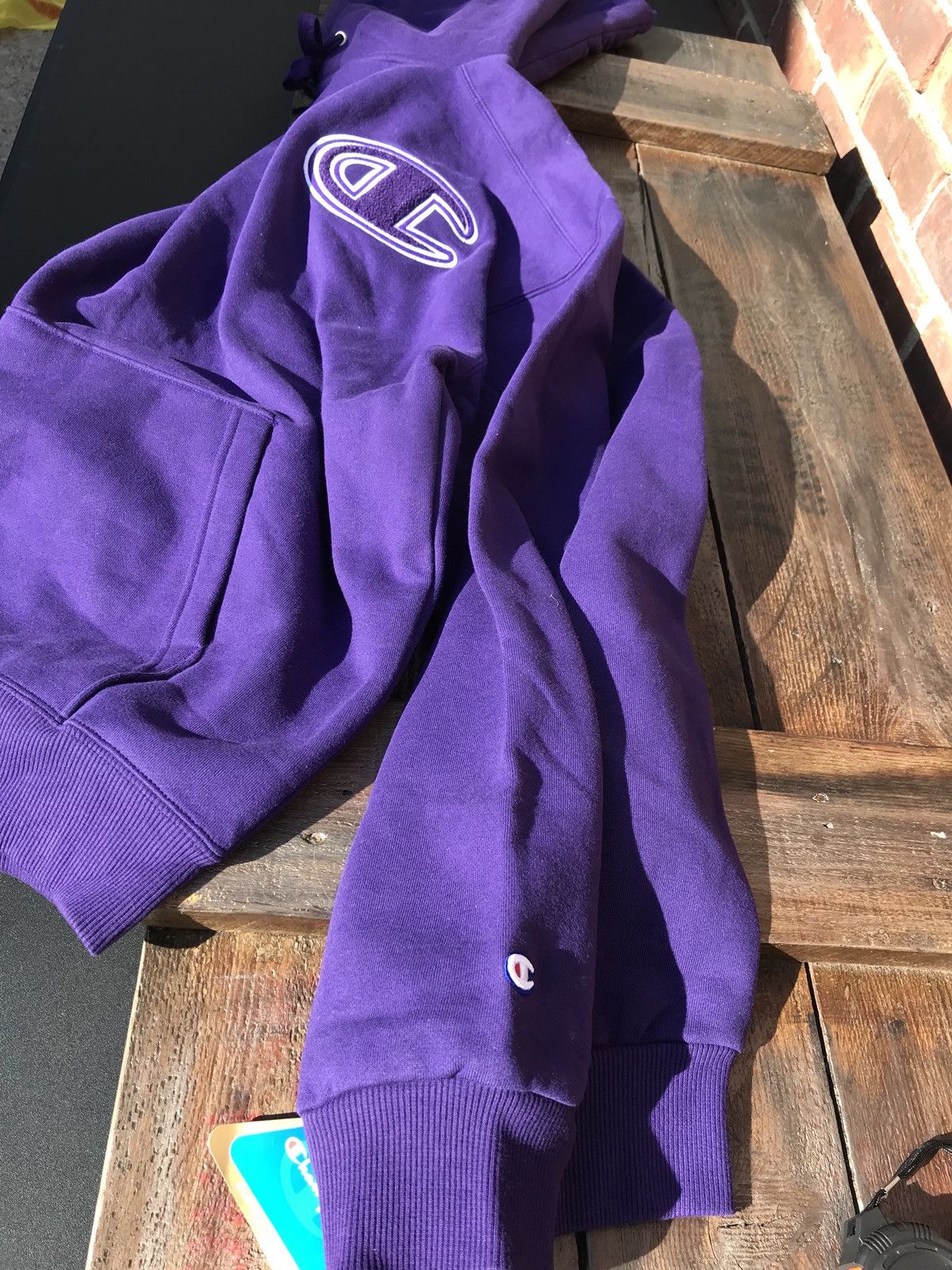 Champion Big C Super Hood 2X | Grailed