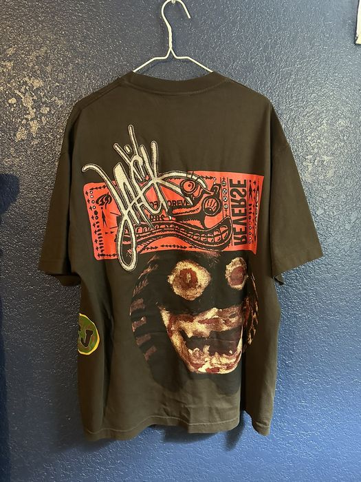 Travis Scott Travis Scott Never Backward T-Shirt | Grailed Travis Scott Travis Scott Never Backward T-Shirt | Grailed