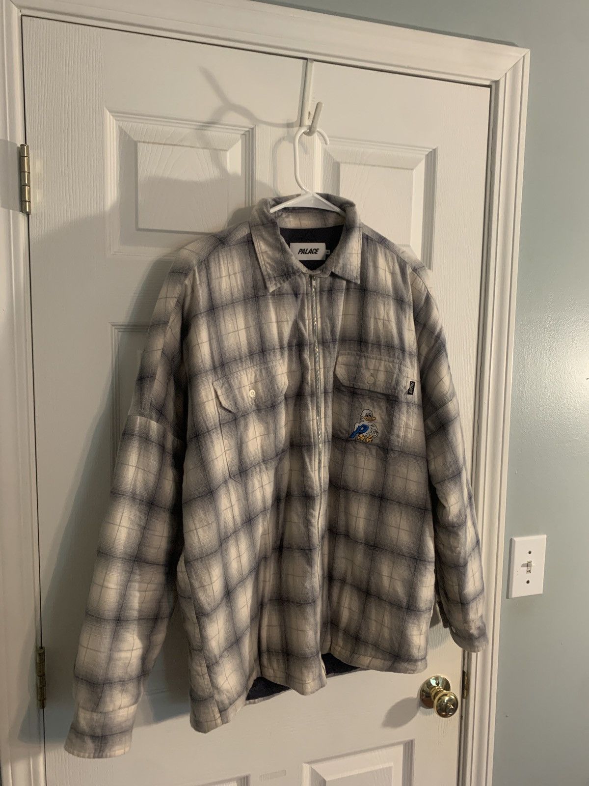 Palace Palace Padded Duck Flannel | Grailed