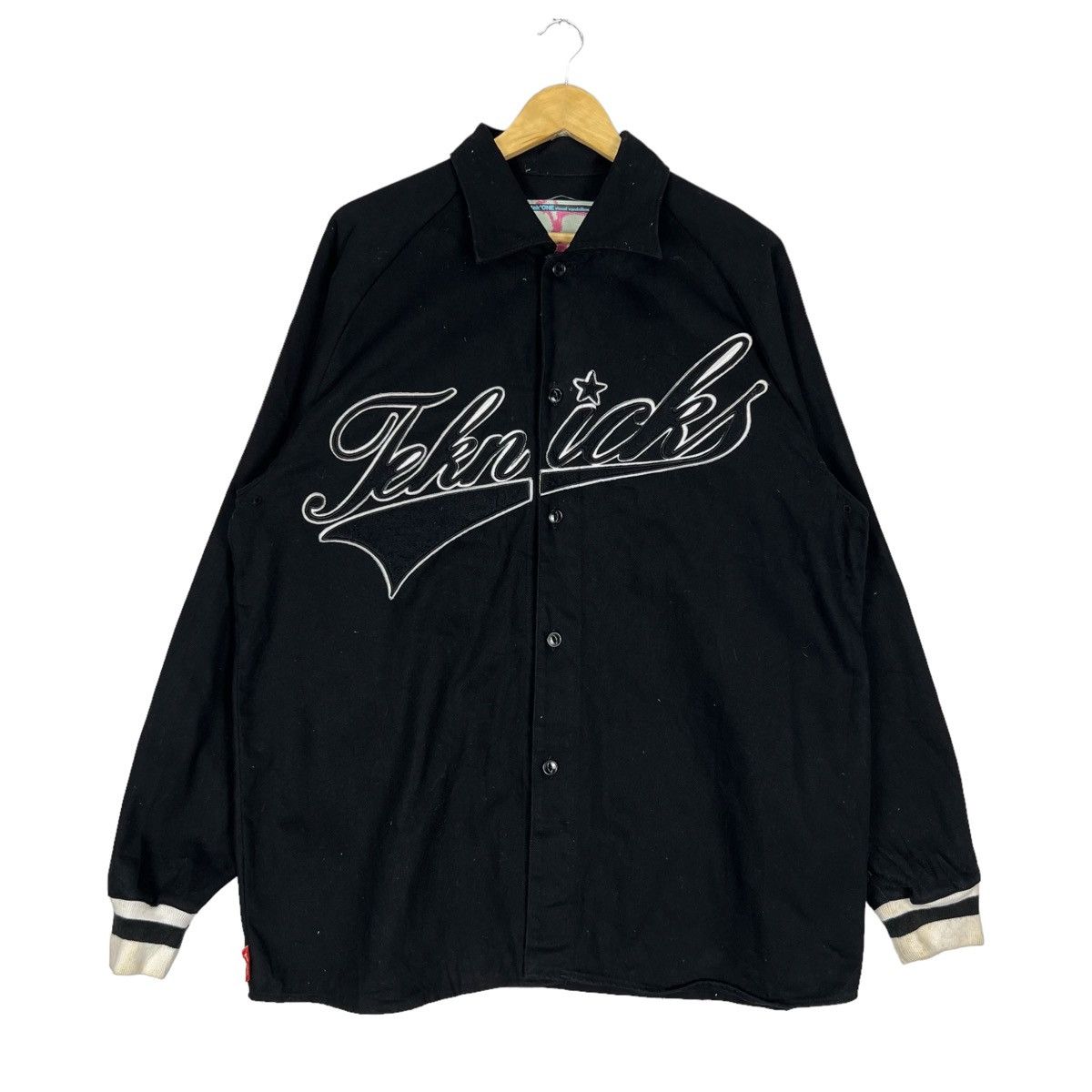 Streetwear Tek one Visual vandalism japan varsity jacket | Grailed
