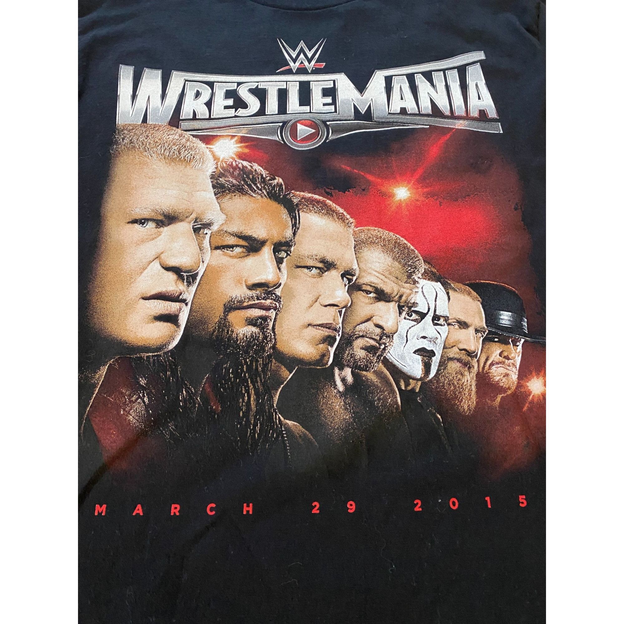 WWE × WWF WWE WrestleMania 31 Official Event T Shirt | Grailed