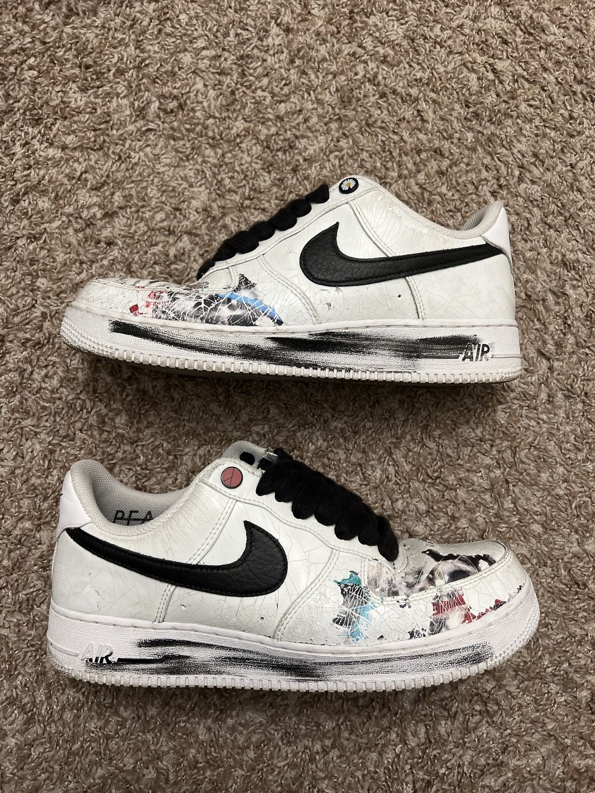 Nike × peaceminusone Nike Air Force 1 Paranoise | Grailed