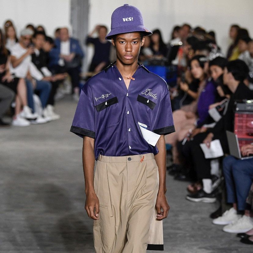 Miharayasuhiro SS19 Runway Bowling Shirt | Grailed