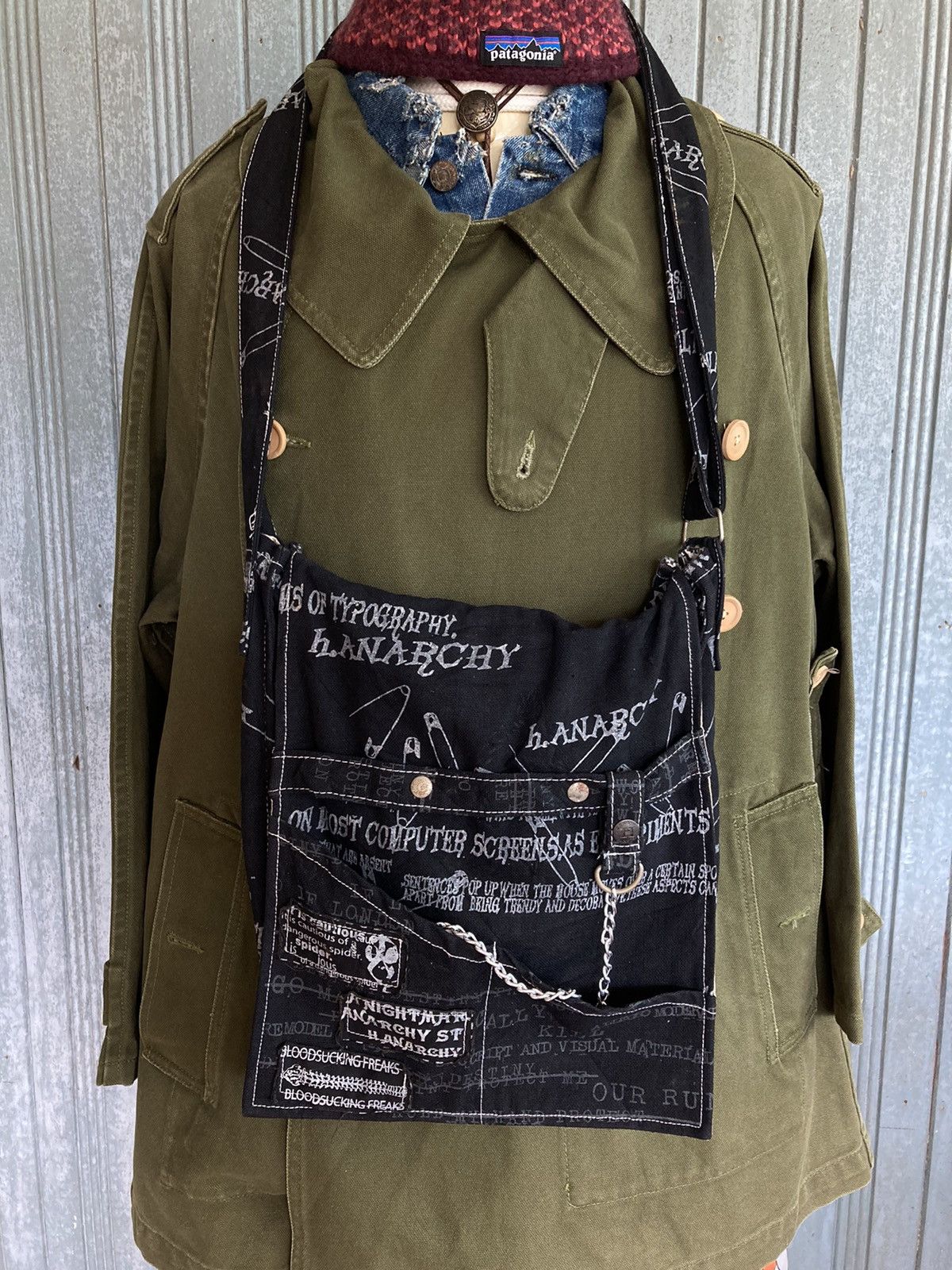 Japanese Brand × The Anarchy × Very Rare H NAOTO ANARCHY SKULL SLING ...