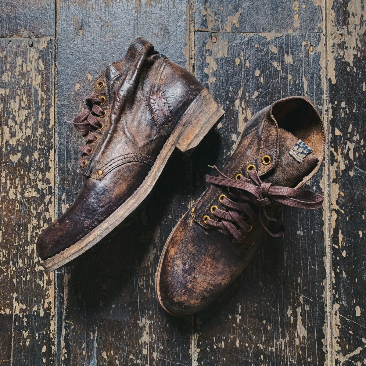 Visvim ICT brigadier mid folk kngr mud dye | Grailed