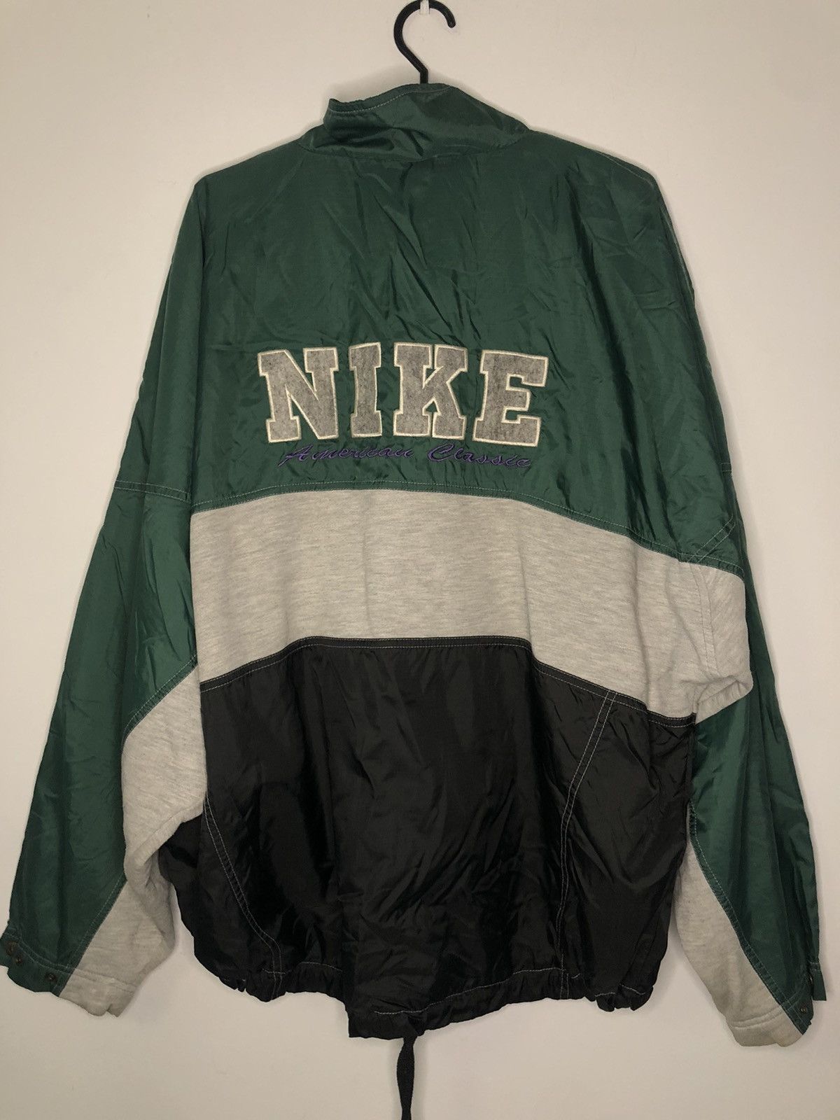 Nike Vintage 90’s Nike American Classic Spellout Rare Jacket USA | Grailed