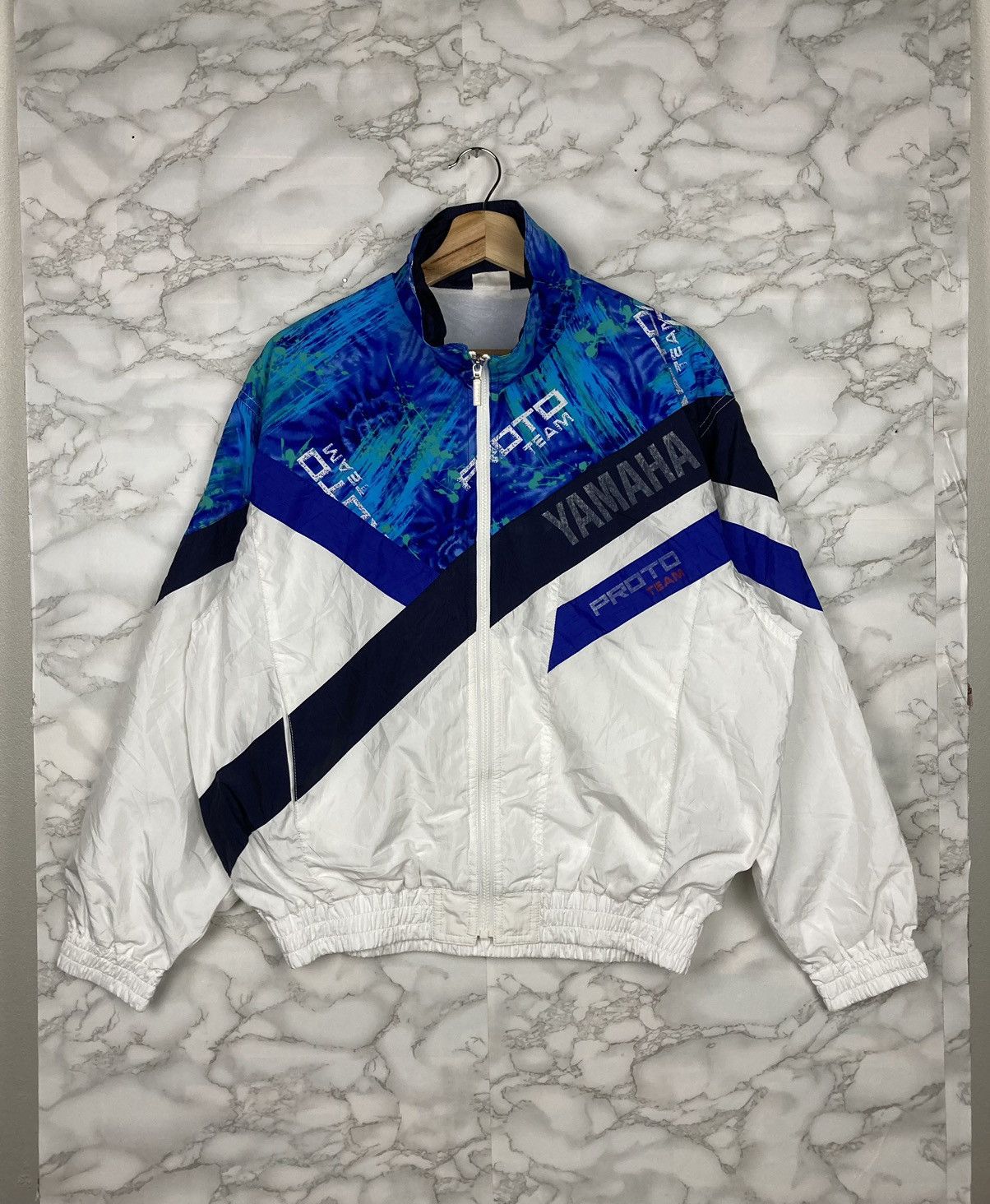 Sportswear × Yamaha Yamaha Proto Team Sweater Jacket #60-1 | Grailed
