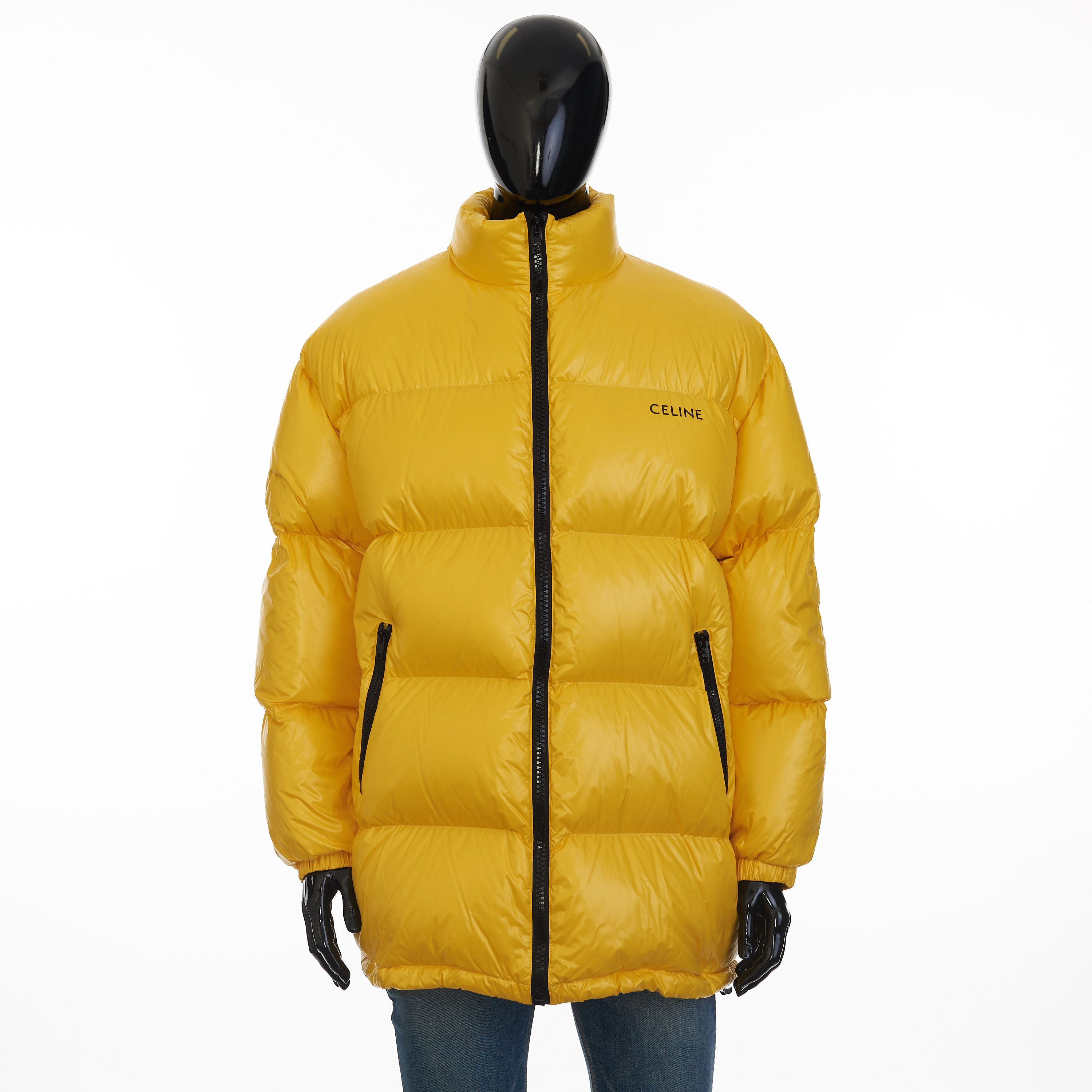 Celine Goose Down Parka Coat In Quilted Lightweight Polyamide | Grailed