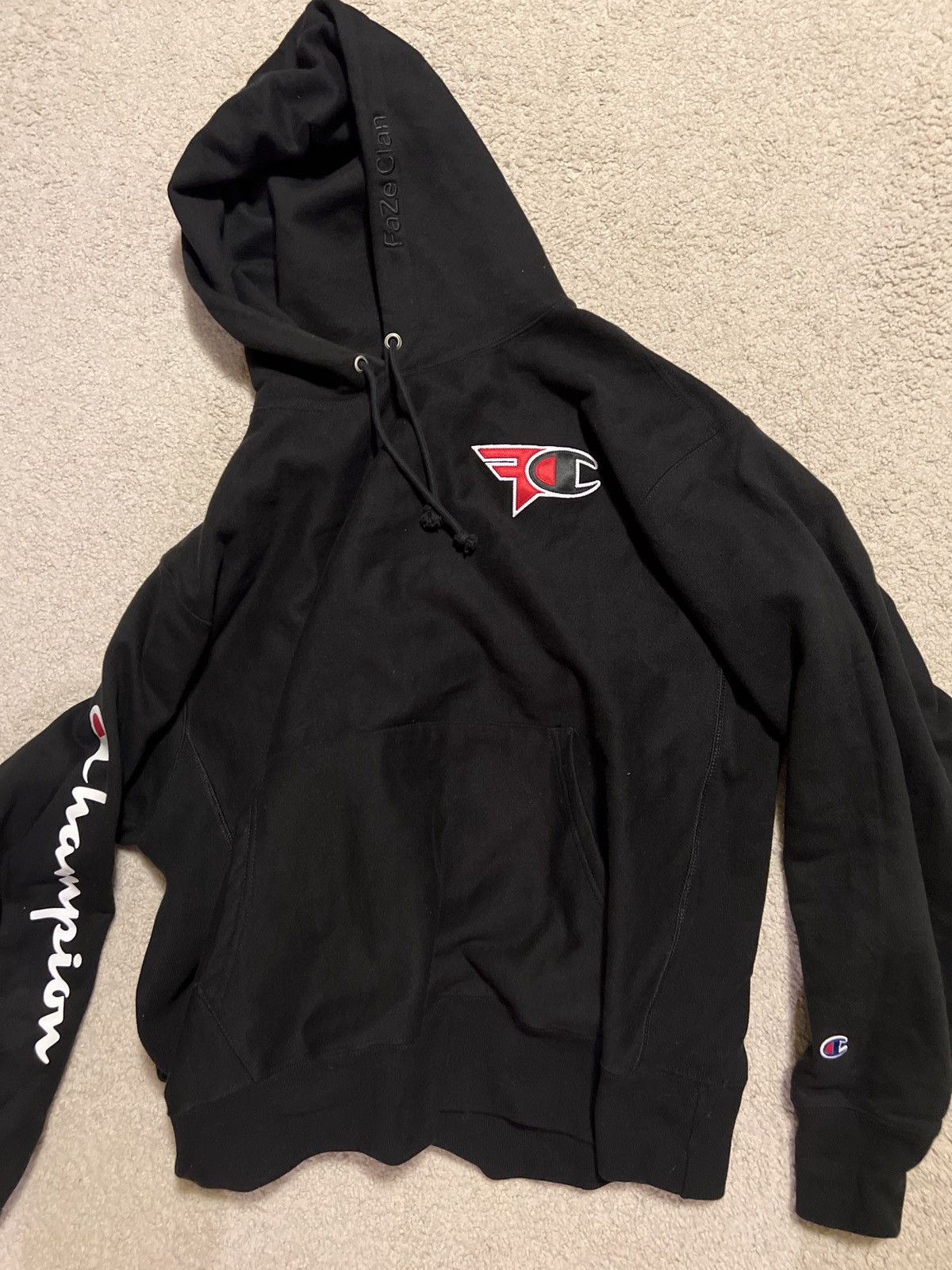 Champion FaZe Clan x Champion Hoodie | Grailed