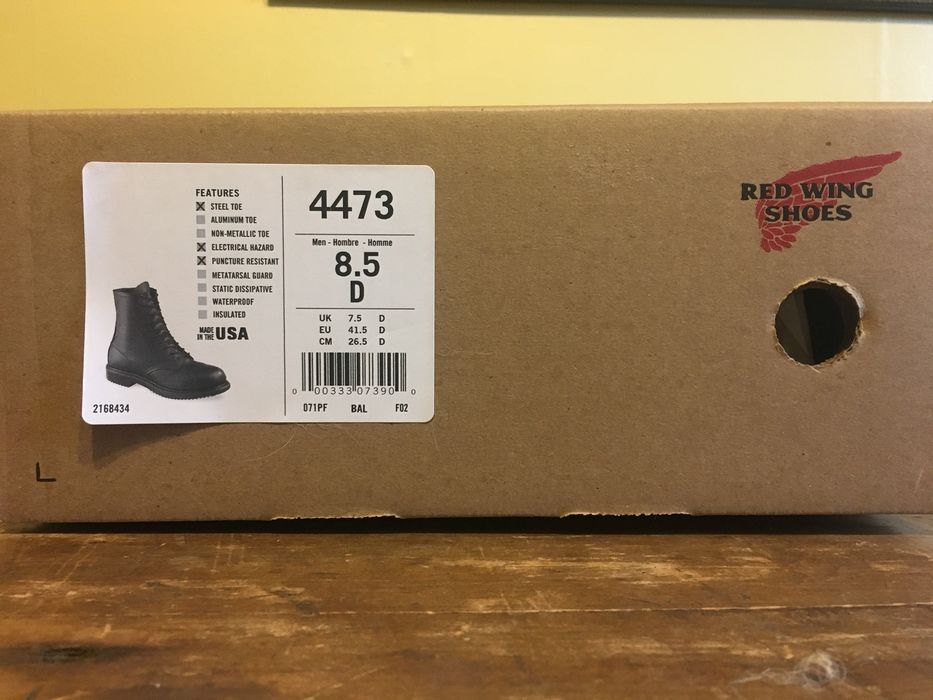 Red Wing Red Wing 4473 8” Black Boots | Grailed