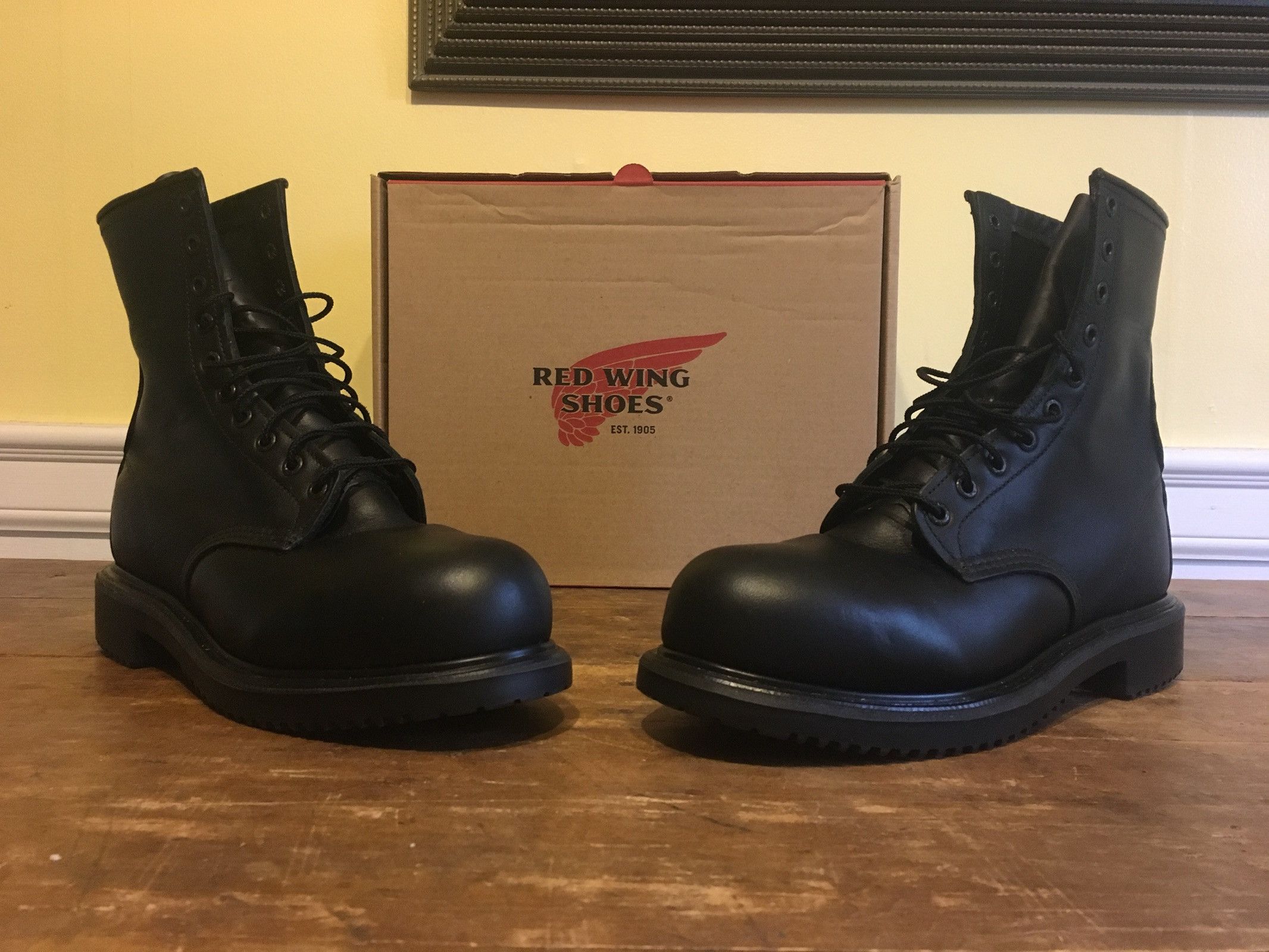 Red Wing Red Wing 4473 8” Black Boots | Grailed