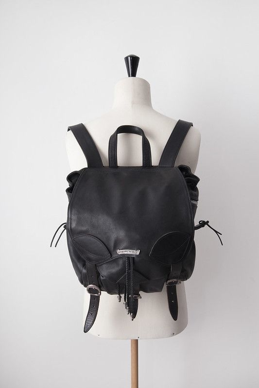 Chrome Hearts Leather backpack | Grailed