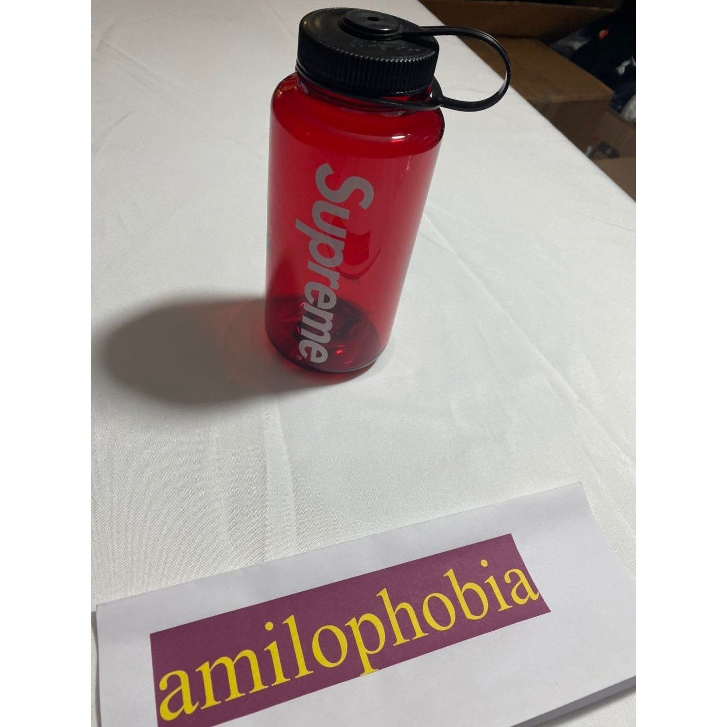 Supreme New Supreme Nalgene Red Water Bottle | Grailed
