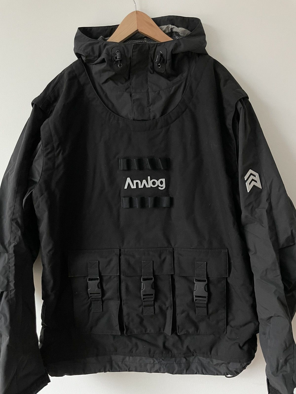 Analog × Burton Analog Burton Bullet Proof Tactical Vest Jacket | Grailed