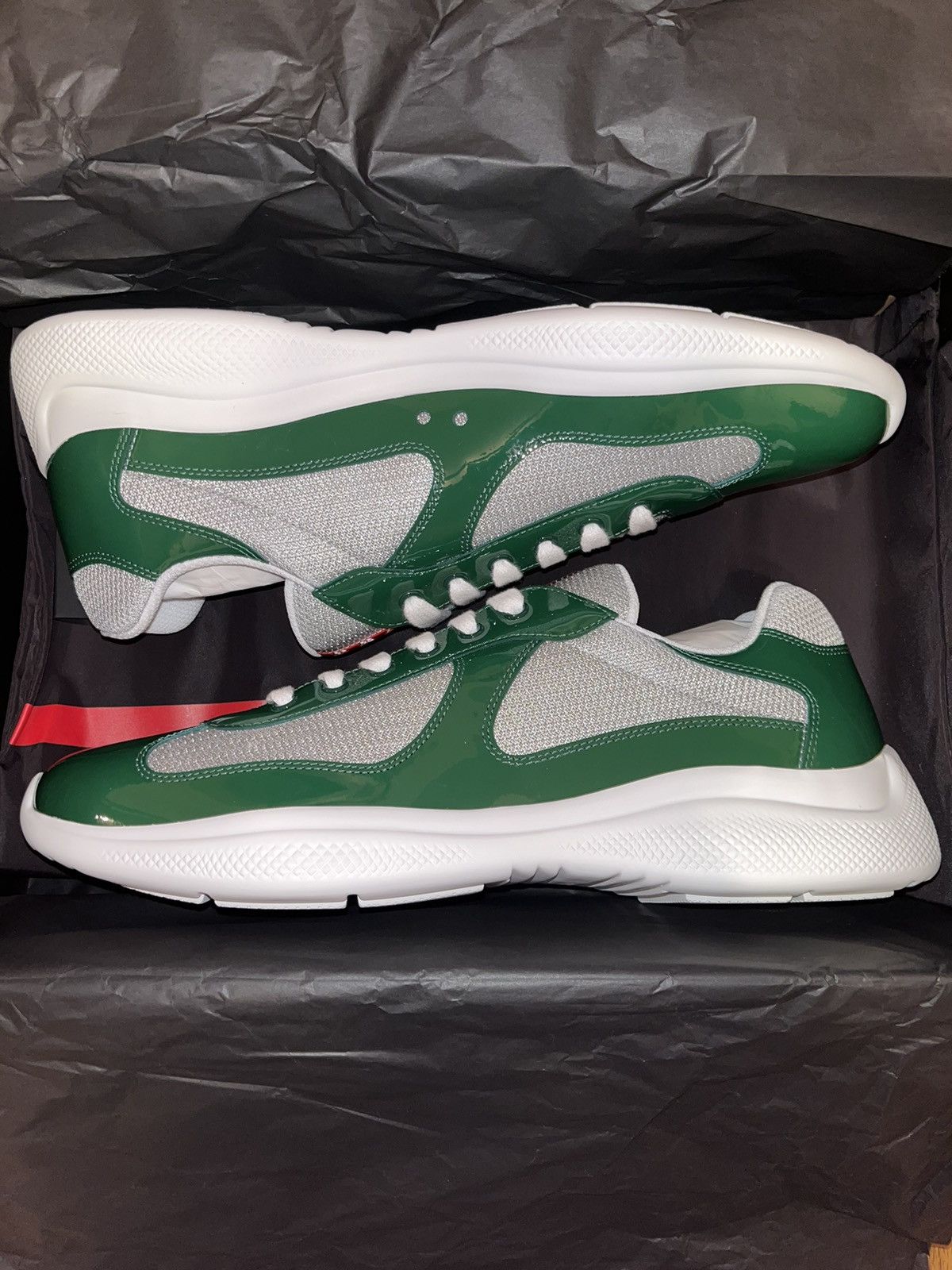 Prada Prada Americas Cup Low-Top Sneaker | Grailed