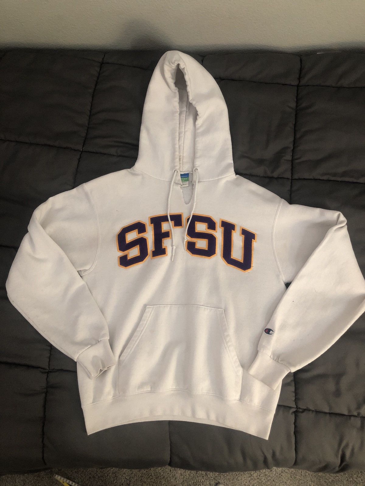 Vintage Vintage Champion SFSU Hoodie | Grailed