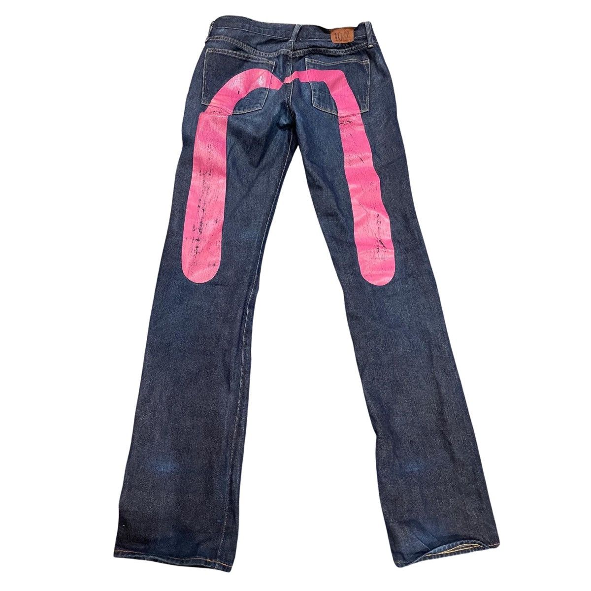 Evisu Evisu vintage jeans - pink logo | Grailed