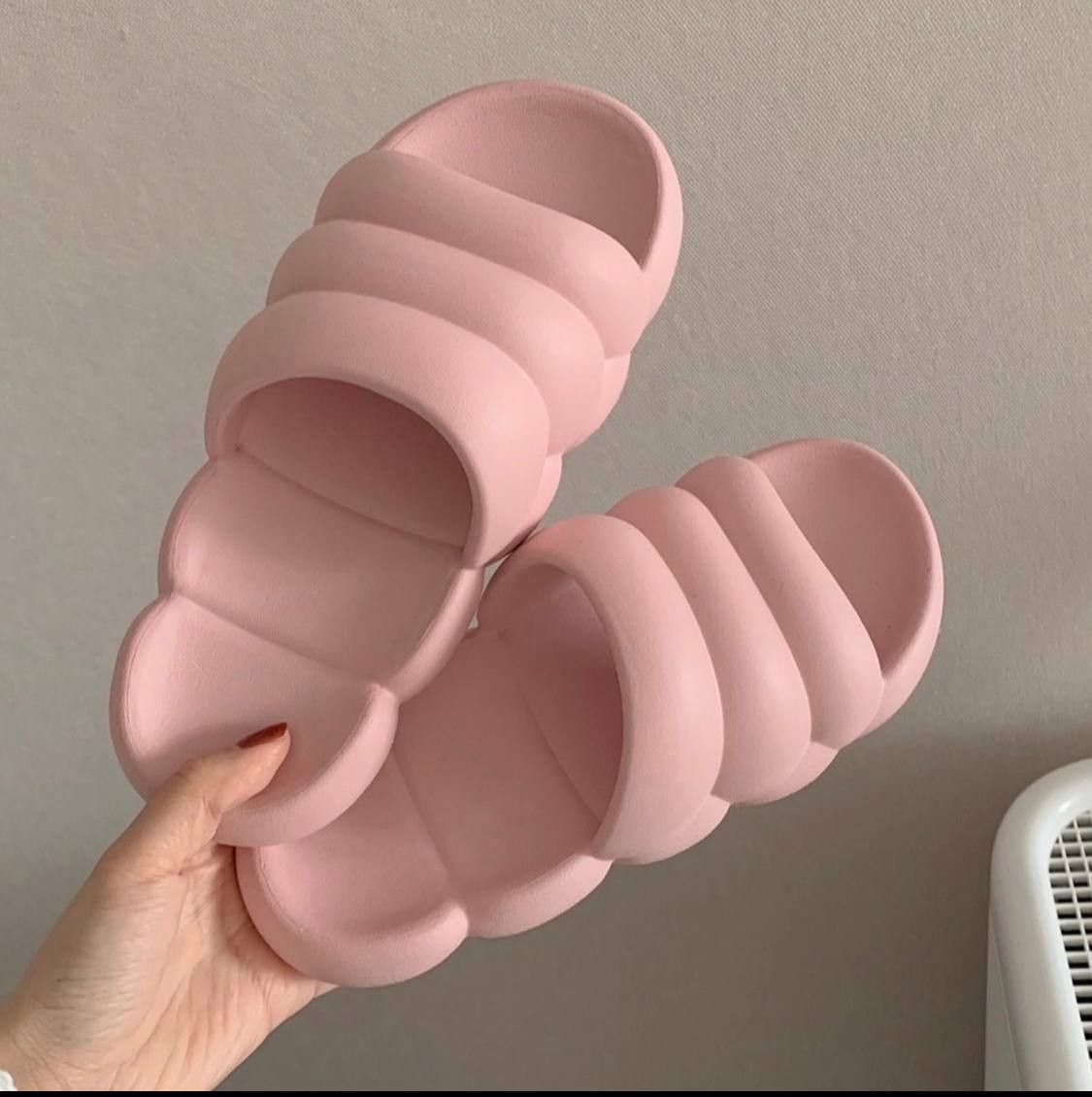 Japanese Brand × Vintage Puffer Sandal Slides | Grailed