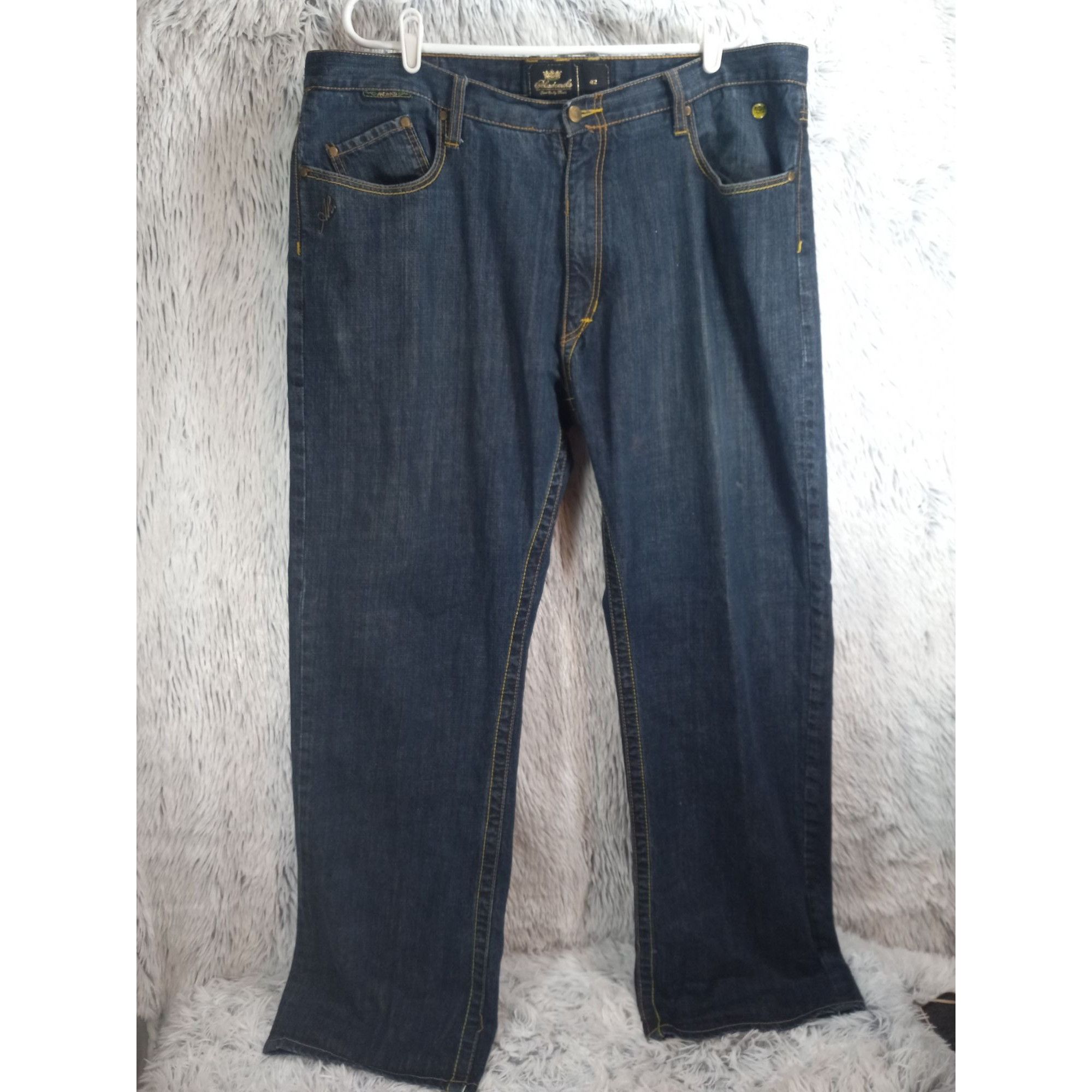 Akademiks Akademiks Jeans Mens 42 Dark Wash Stretch Relaxed Fit Denim ... Akademiks Akademiks Jeans Mens 42 Dark Wash Stretch Relaxed Fit Denim ...