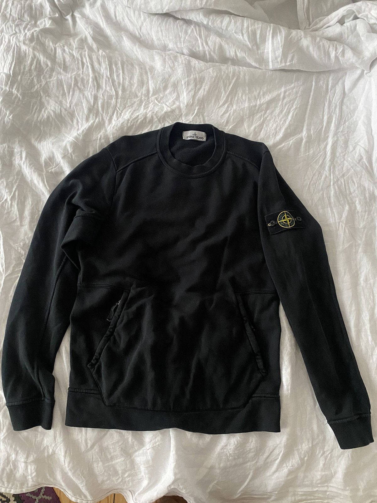 Stone Island Rare Stone Island jumper in black | Grailed