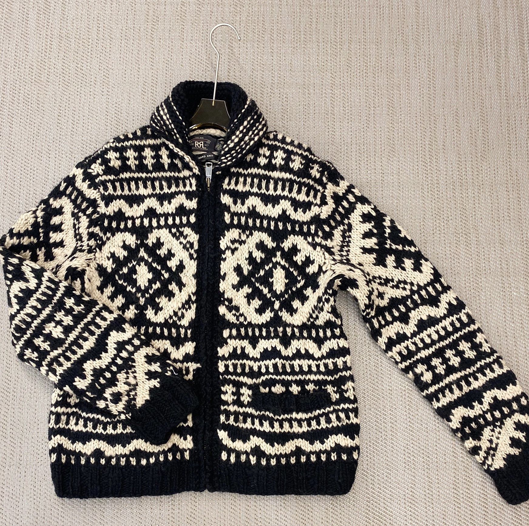 RRL Ralph Lauren RRL Ralph Lauren wool full-Zip Sweater []M | Grailed